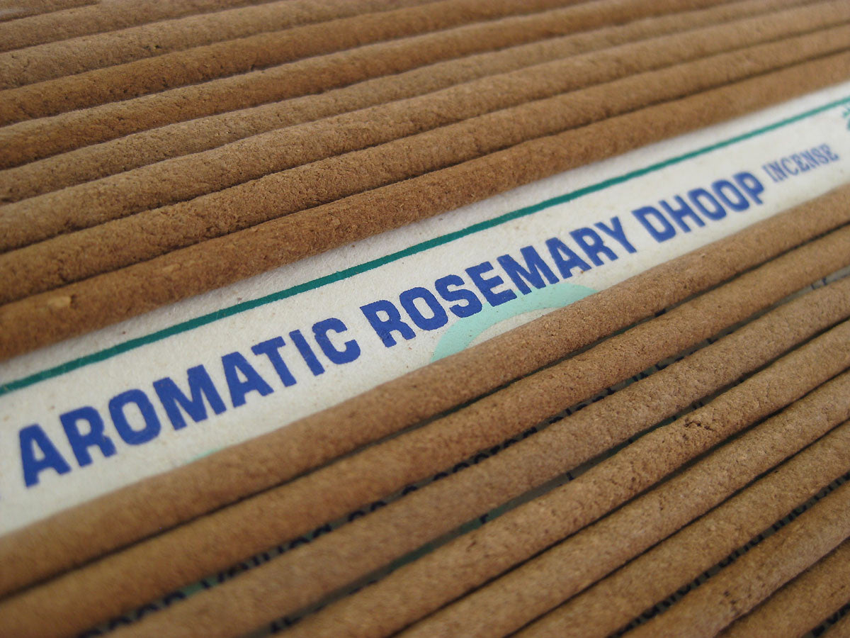 A stimulating blend, the rosemary dhoop incense sticks | tibetanincense